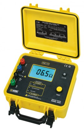 AEMC 4620 Digital Ground Resistance Tester, 4-Point, 200Ω