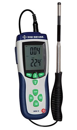 Digi-Sense WD-20250-16 Hot Wire Thermoanemometer with NIST Traceable ...