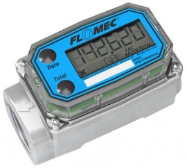 FLOMEC A1 Low Flow Commercial Grade Flowmeter, 1 to 11 L/min, aluminum