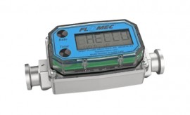 FLOMEC G2S-10-T-H Turbine Flow Brew Meter with display, stainless steel ...