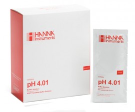 Hanna HI70004P Calibration Buffer Sachets, pH 4.01, 25 x 20 mL