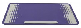 Heathrow Scientific 120507 Silicone Lab Mat, Purple/Grey