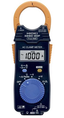 Hioki 3280-90F True RMS AC Clamp Meter with Hioki CT6280 AC Flexible ...