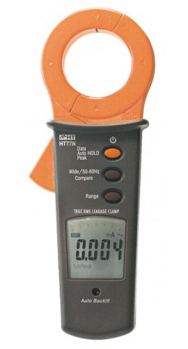 HT Instruments HT77N AC TRMS Leakage Current Clamp Meter