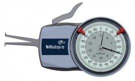 Mitutoyo 209-301 Internal Dial Caliper Gauge, 5 to 15 mm