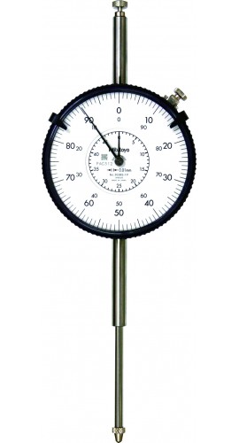 Mitutoyo 3058A-19 Series 3 Large Face Dial Indicator with Lug, 50 mm ...