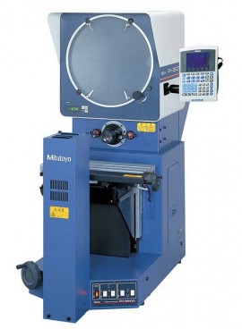 Mitutoyo PH-3515F Profile Projector with QM-data200 and arm mount