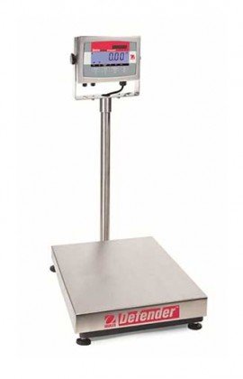 OHAUS D32XW150VL Defender 3000 Washdown Bench Scale, 330 lbs, 21.7 x 16 ...