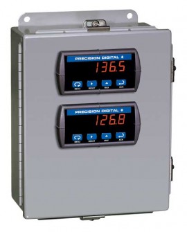 Precision Digital PDA2703-2 Steel NEMA 4 Horizontal Enclosure, 11.5 x 8 ...