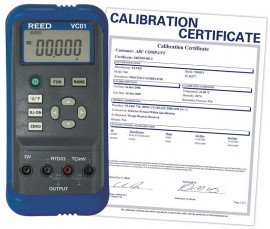 REED VC01-NIST Simulateur de température,