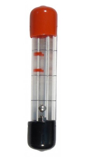 RKI 31-1001RK-01 Flowmeter Column, glass and ball