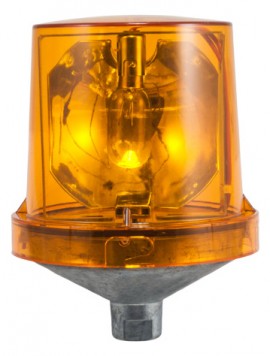 RKI 51-0054RK Rotating Alarm Light, federal signal 225-120V-A, 115 VAC