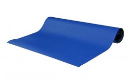 SCS 8903 8900 Series 2-Layer Rubber Mat Roll, 0.065" x 30" x 50', Blue