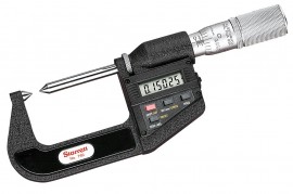 Starrett 760FL Electronic Screw Thread Comparator Micrometer with SPC ...