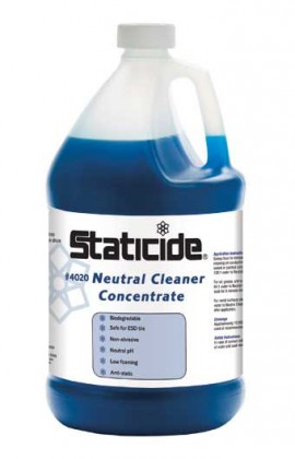 ACL Staticide 4020-1 Anti-Static Neutral Floor Cleaner Concentrate, 1 ...