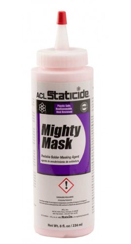 ACL Staticide 8691 Mighty Mask Peelable Solder Masking Agent, 8 oz, 12-pack